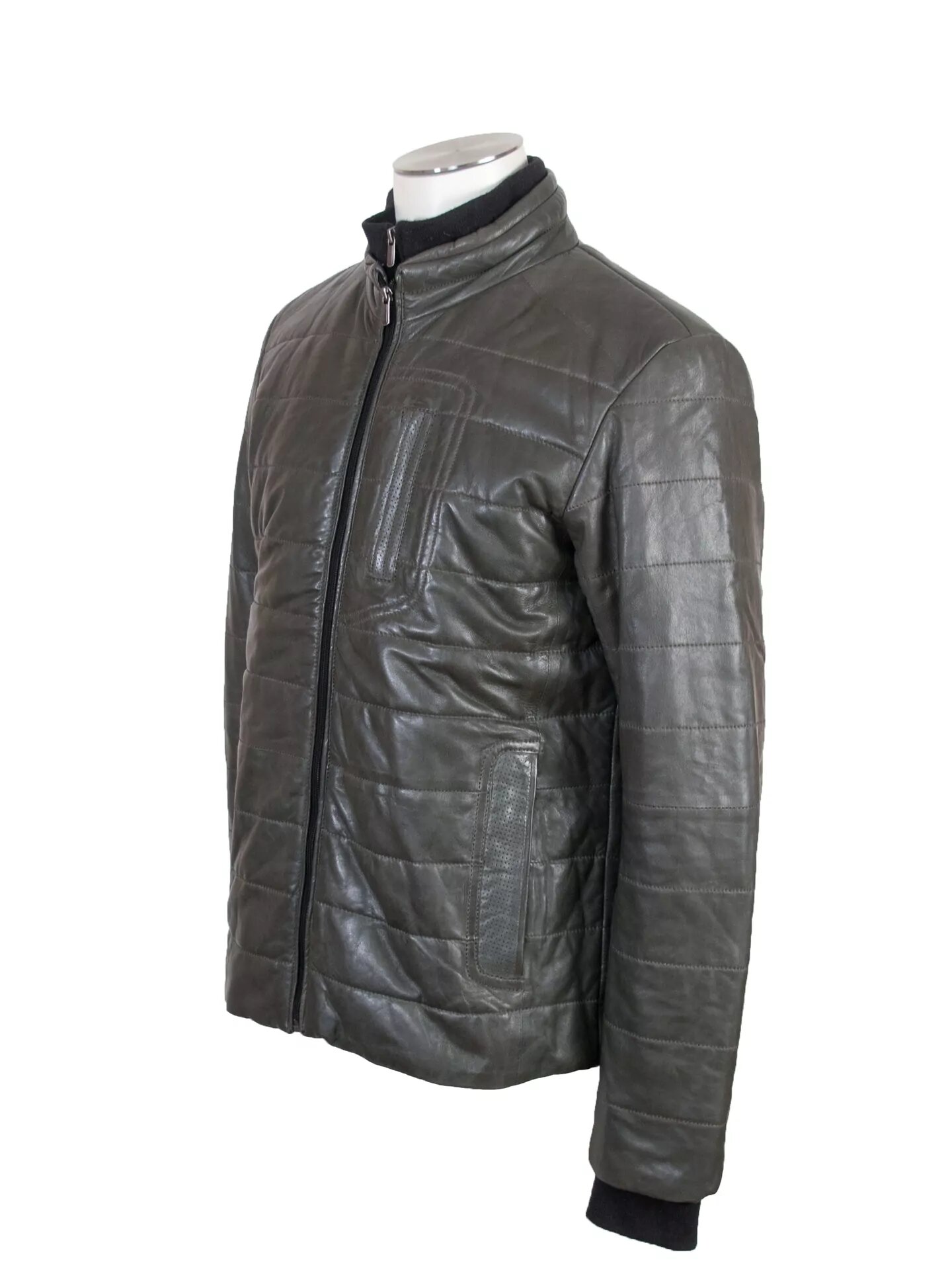 Куртка кожаная