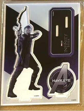 Акриловый стенд. MARVEL Infinity Saga Happy Kuji Acrylic Stand Hawkeye by Marvel