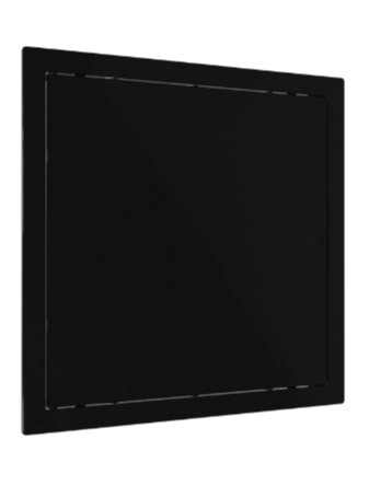 Люк ревизионный пластиковый нажимной LN 200х200мм черный