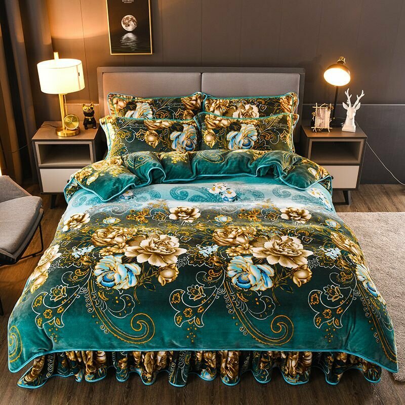 Комплект кровати из четырех предметов 2-х спальное 200х230 см, зимнее-BF