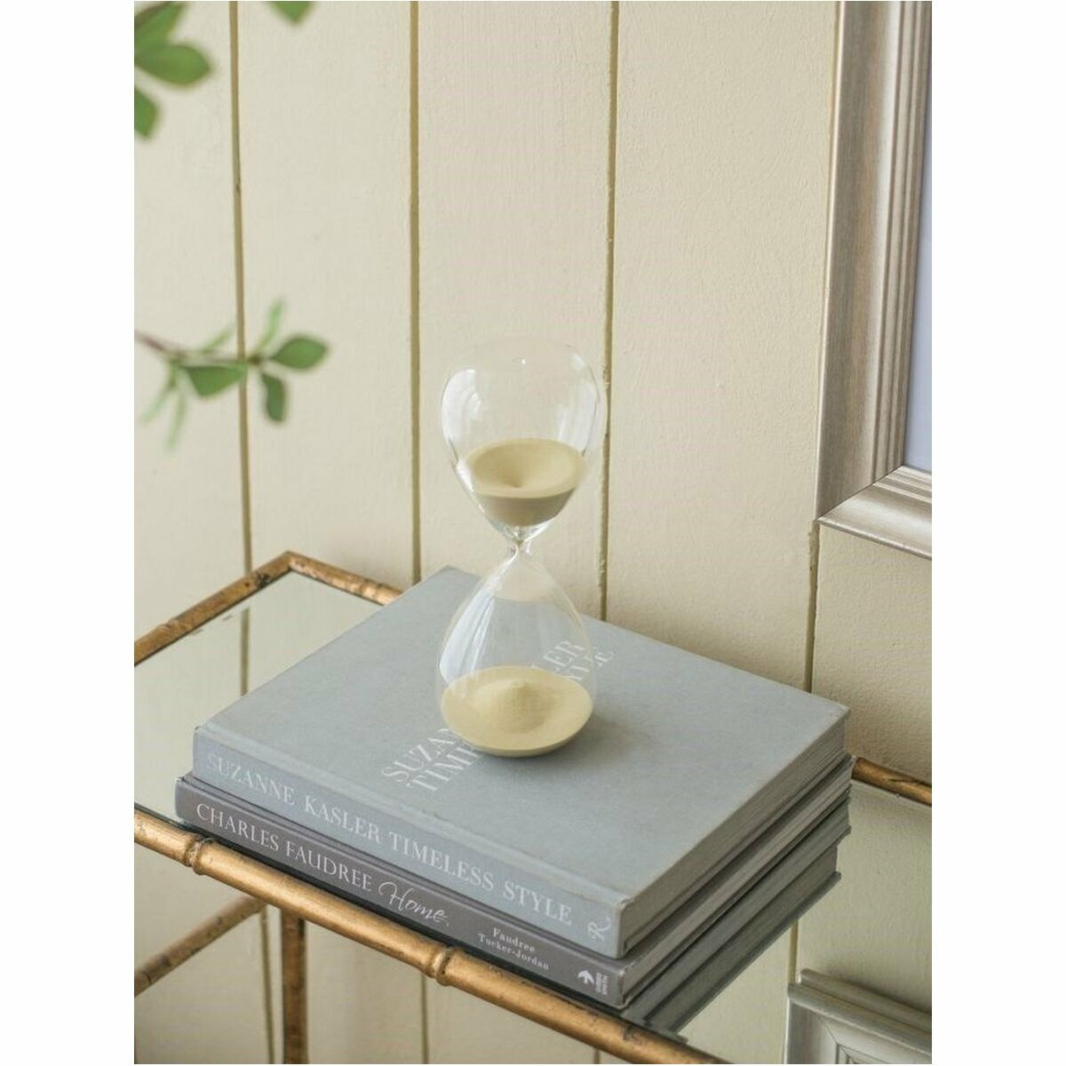 73229-TAN Декоративное изделие Песочные часы (60 минут) 9x9x26см, Glasar