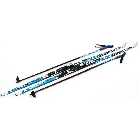 Лыжный комплект Stc NNN (крепление ) - 200 WAX Brados LS Blue