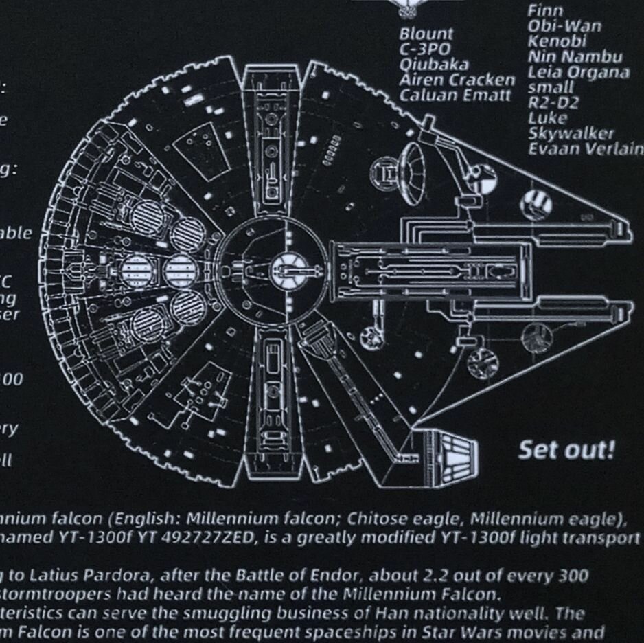 Коврик для мыши Star Wars, 900х400х3 мм