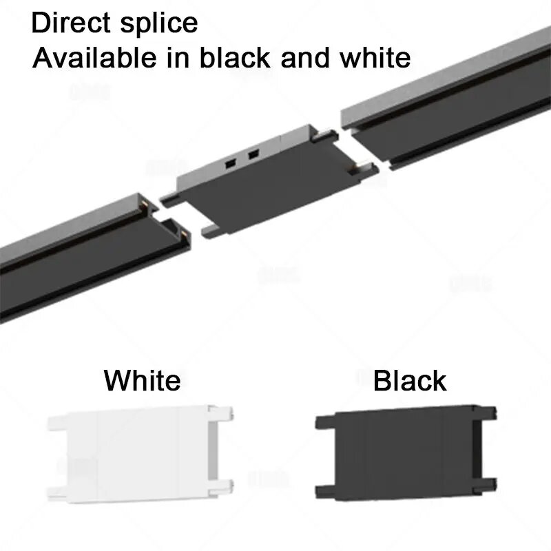 Светодиодный спот Direct Splice черный/белый