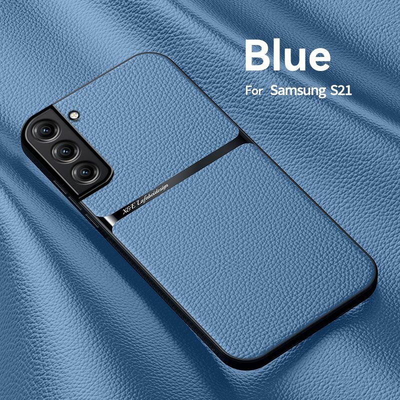 Чехол на Samsung Galaxy S21 /(Самсунг Галакси с21) , С защитой камеры / Высококачественная кожа