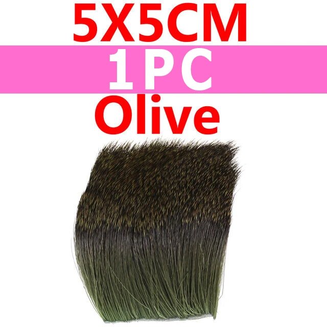 Bimoo Патчи для волос оленя 5 см * 5 см Olive