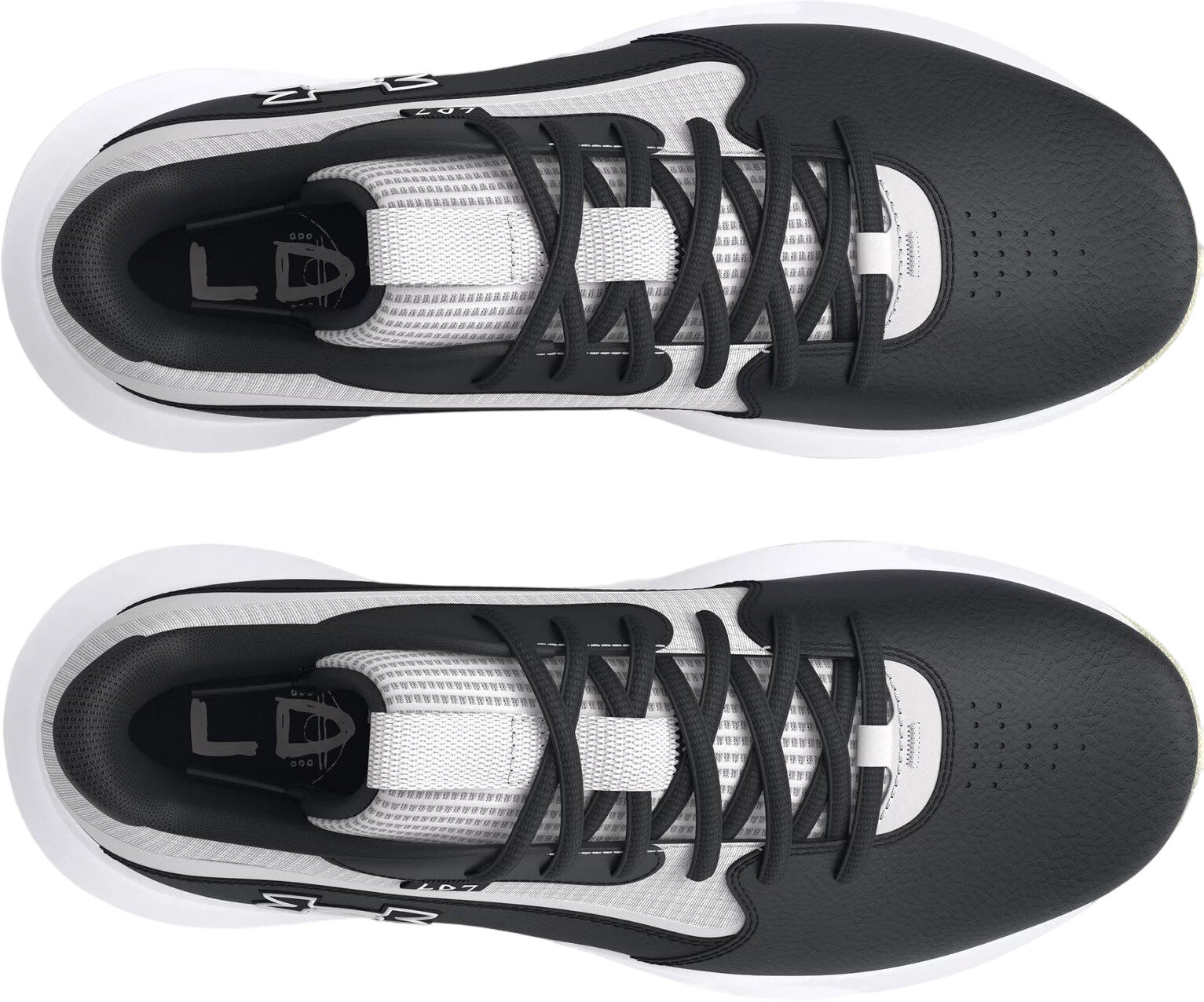Кроссовки Under Armour UA Lockdown 7, полнота F (EU)/ на среднюю стопу, размер 11/12,5 US, черный/серый — фото 1