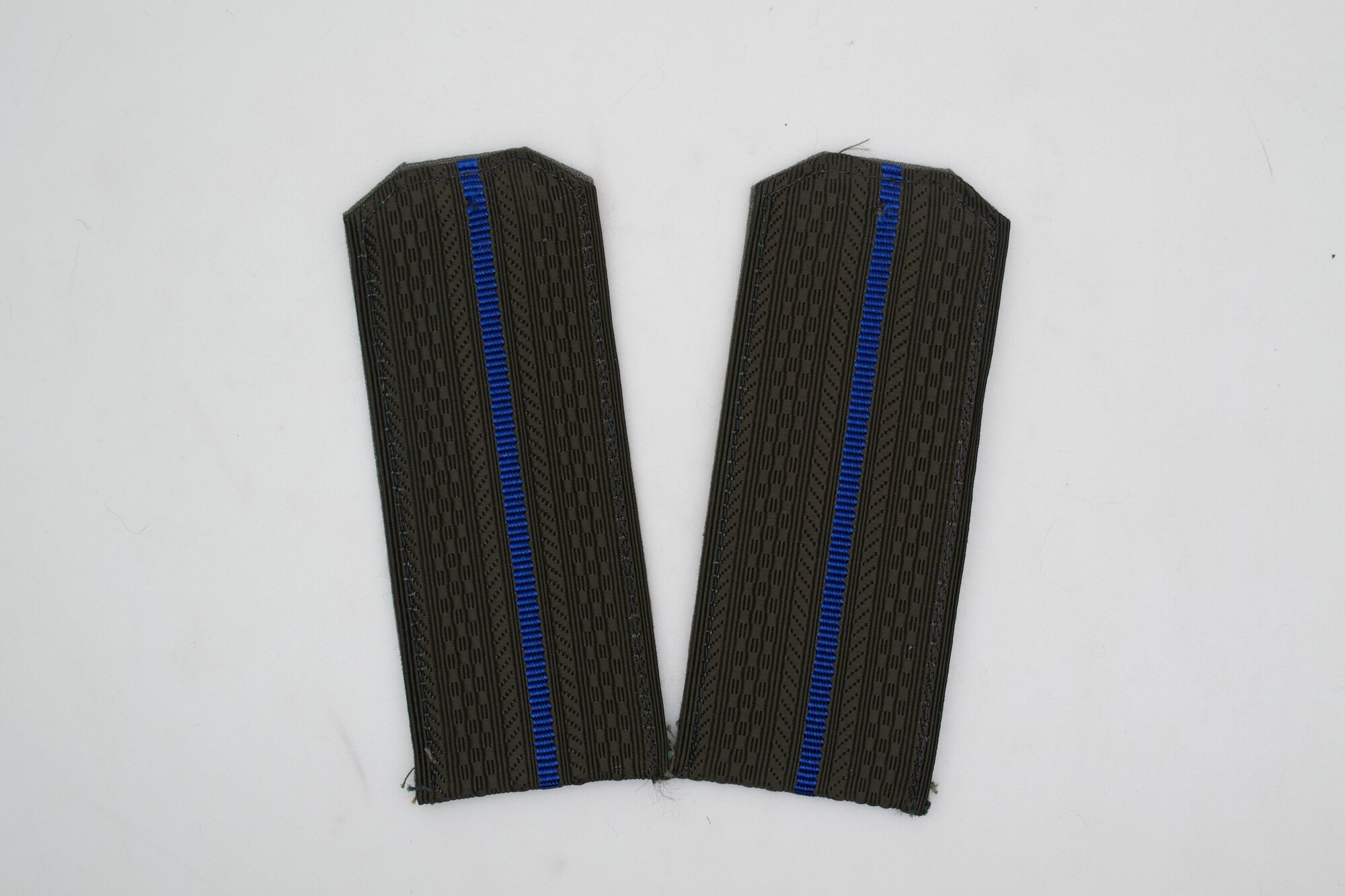 Погоны ВВС серые с одним синим просветом