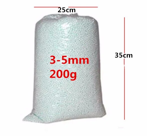 Наполнитель для игрушек 3-5mm, 200g