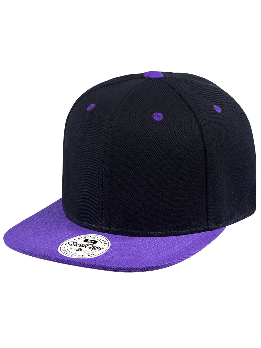 Бейсболка 004-6-2-000-000A Шестипанельная двухцветная акриловая для мужчин