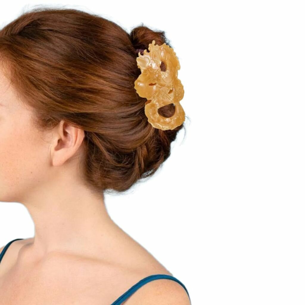 Нежный китайский длинный коготь для волос женщин и девушек, уход за кожей, зажим макияжа, тонкий, нескользящий