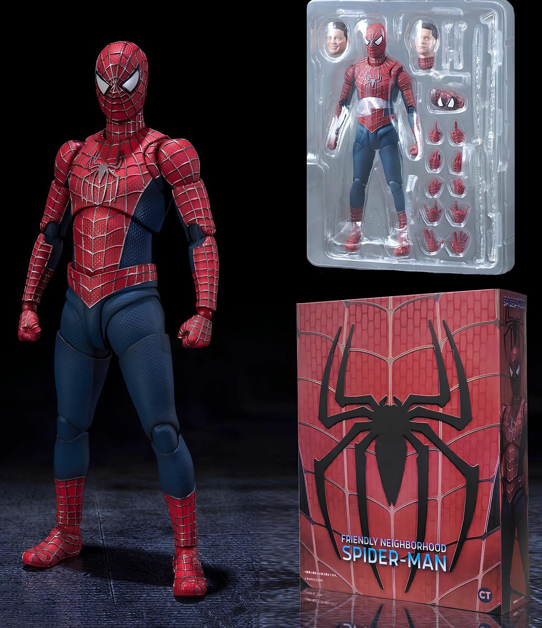 Фигурка Человек Паук Ваш дружелюбный сосед / Spider Man Friendly Neighborhood (15см)