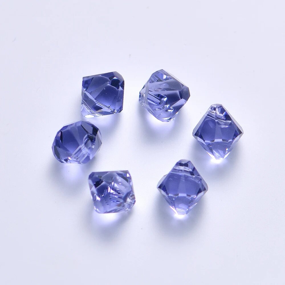 Кристаллы XILION биконус Tanzanite 539, синий