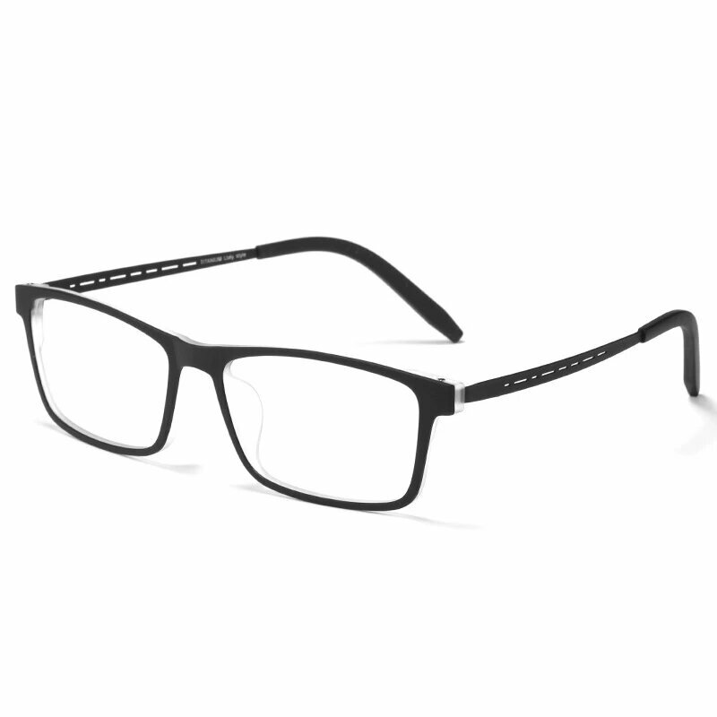 Очки YIMARUILI Black Transparent TR90+Pure Titanium 8822T