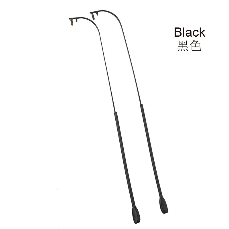 Запасные дужки для очков XINSHUO из нержавеющей стали Черный, T022 Black