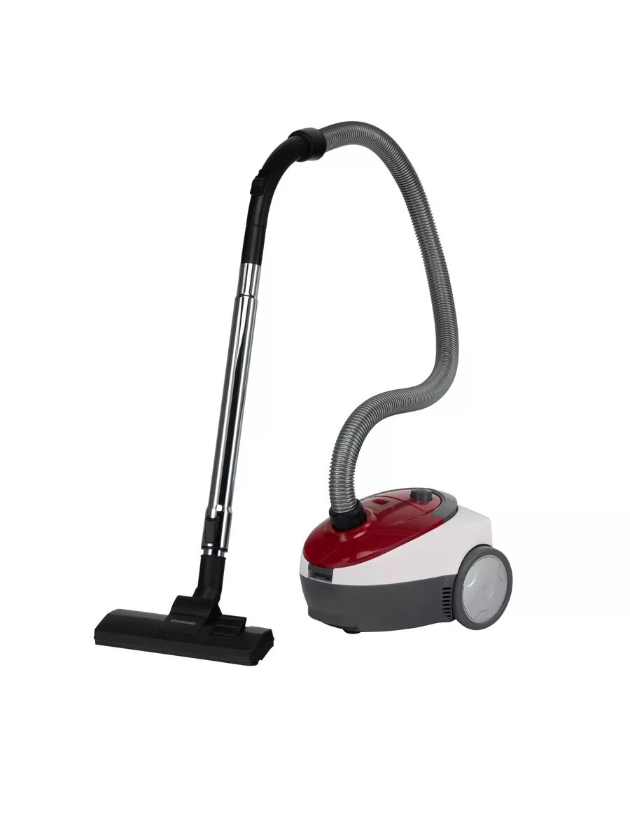 Пылесос StarWind SCB1114 1800Вт красный/белый