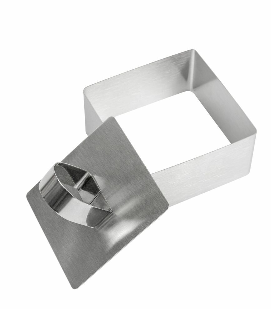 Набор для приготовления- Форма для мусса и салатов квадрат