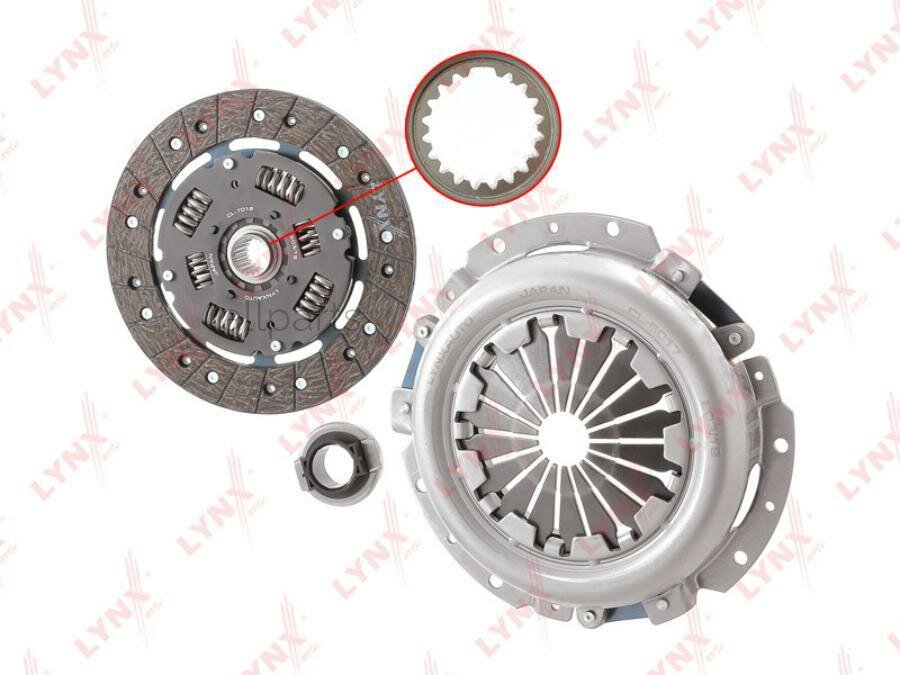 LYNXAUTO CL1030 Комплект сцепления (O 200 mm) LADA GRANTA 2190-92/KALINA 2192-94/LARGUS/VESTA
