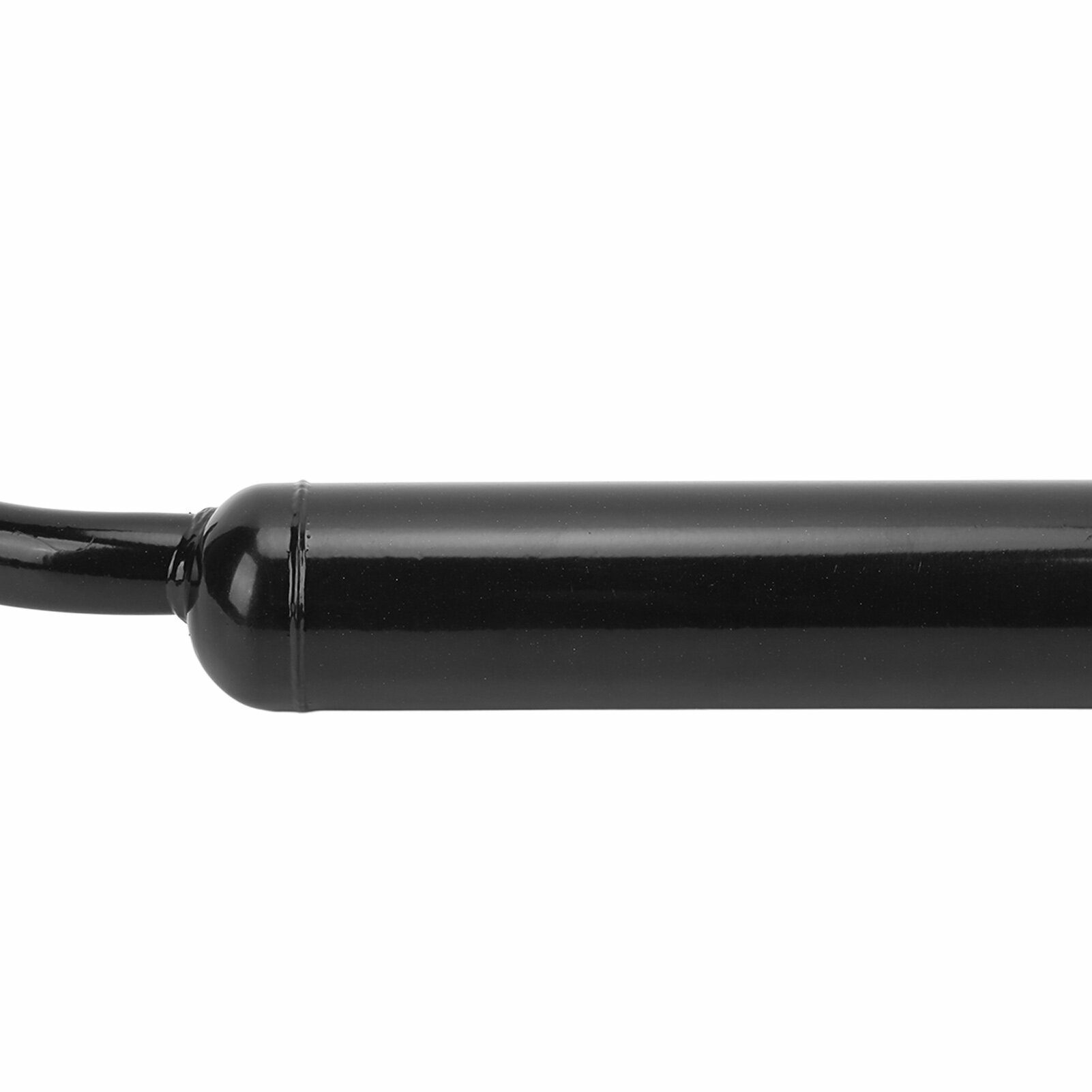 Глушитель для мотоциклов, выхлопная труба, черный для 2-тактных двигателей 49cc, 60cc, 66cc, 80cc, моторизованный велосипед