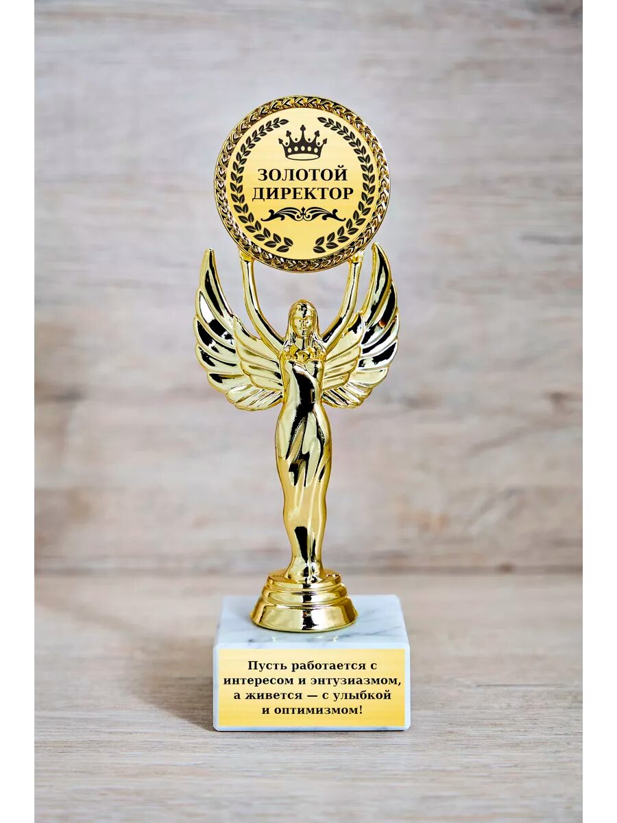 Статуэтка Ника "Золотой директор"
