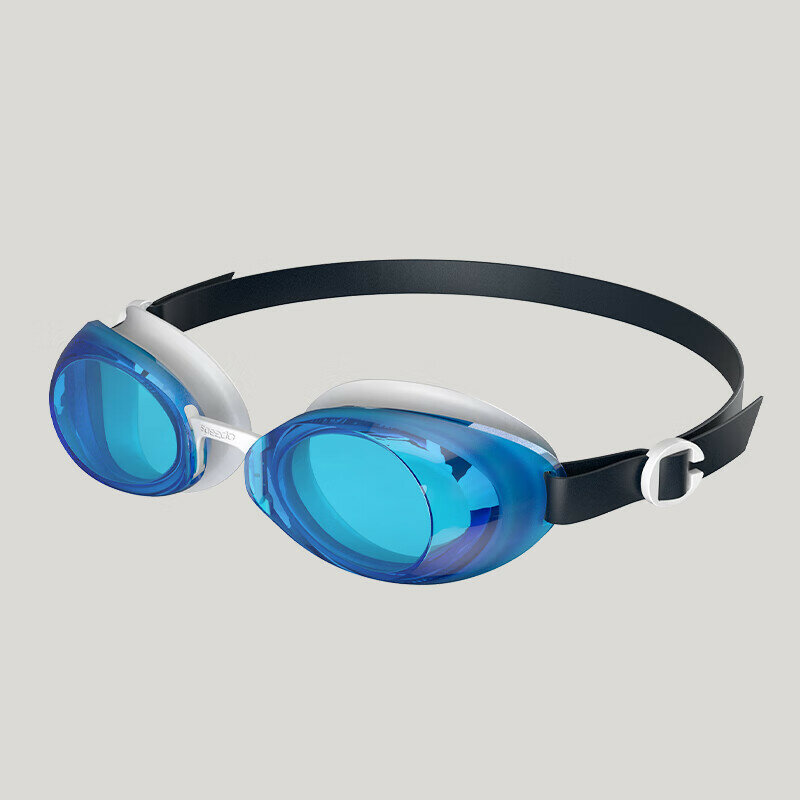 Speedo Jet2.0 Classic Wide View Anti-fog Swim Goggles with Soft and Stable Fit Blue/Gray