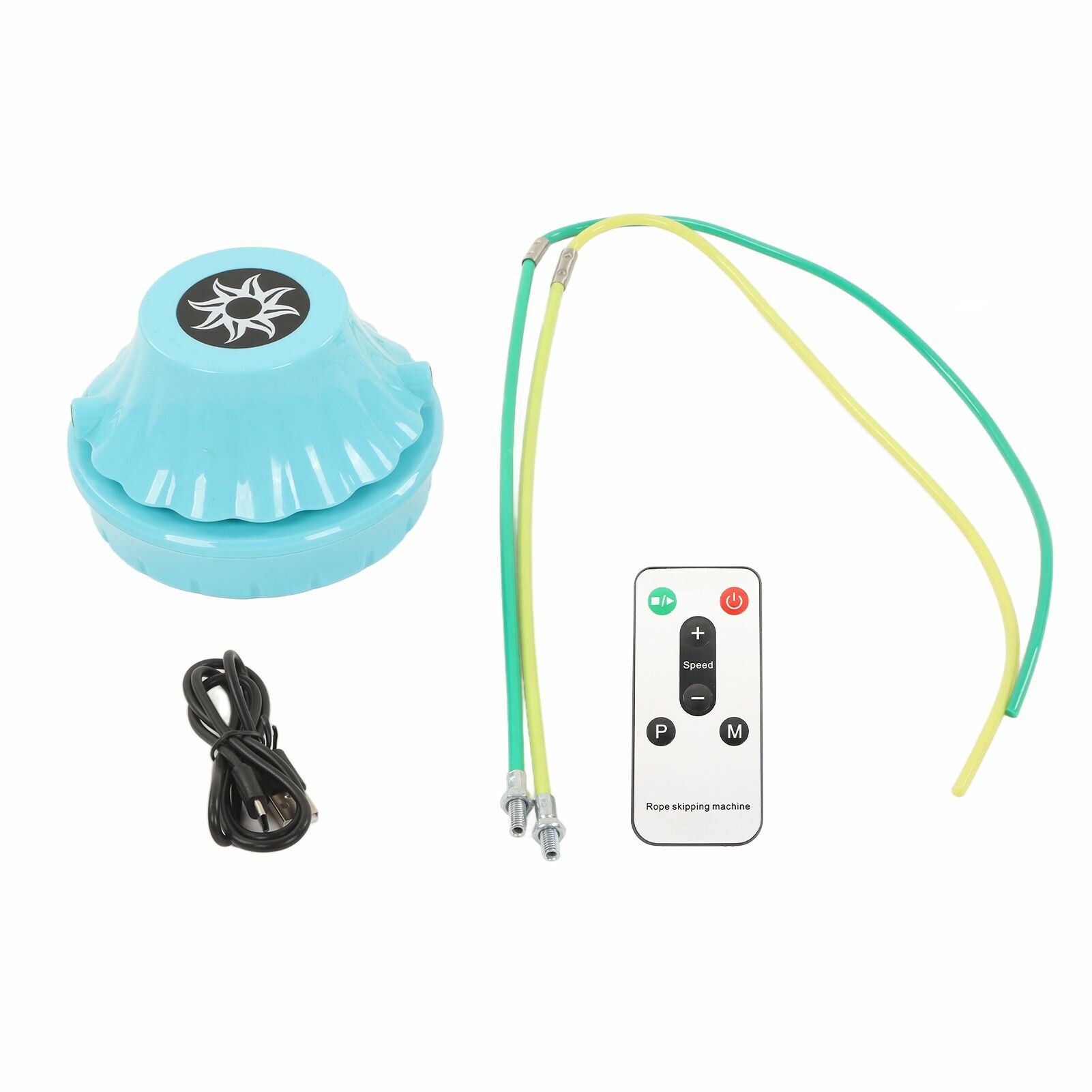 Электрический умный тренажер для прыжков со скакалкой с дистанционным управлением, автоматическим подсчетом, электронными развлечениями для тренировок, прочный и простой в использовании
