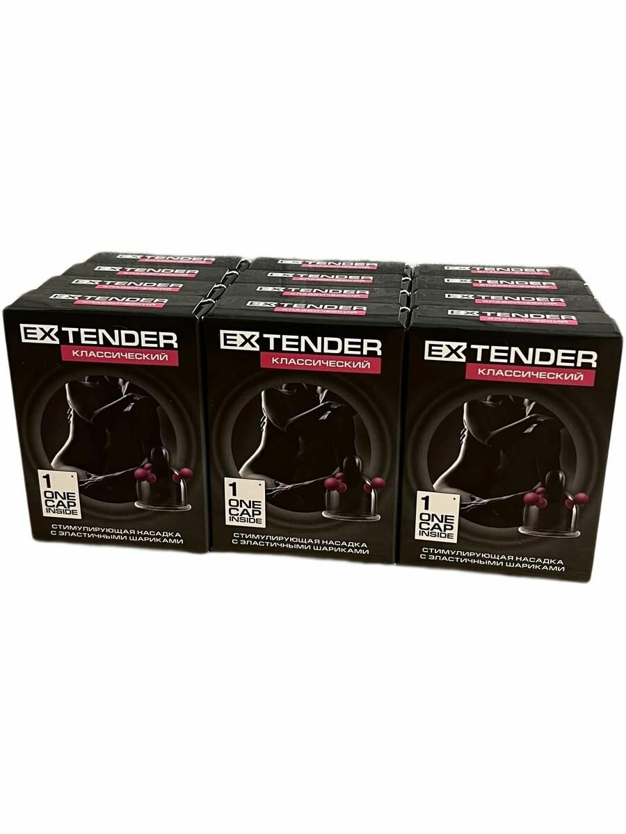 Стимулирующая насадка Sitabella Extender с шариками Классика,12шт