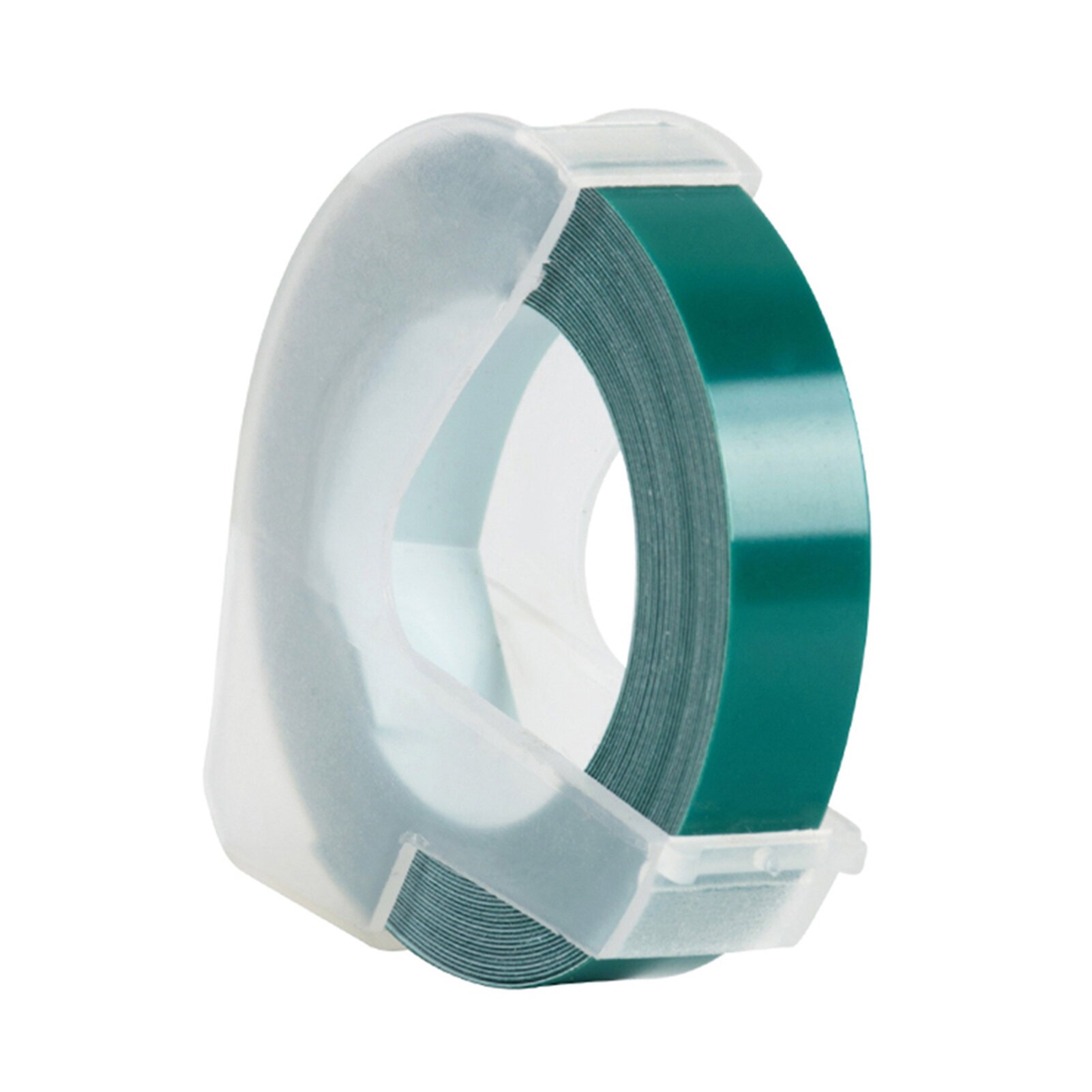 3D Пластиковая лента для тиснения этикеток для принтера этикеток DYMO 12965 1610, размер 3/8 дюйма * 9.8 футов, 1 рулон, лакевая зелень