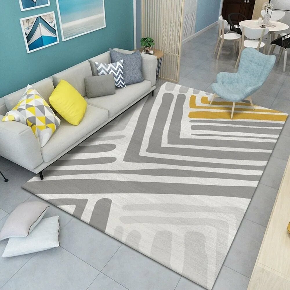 Ковер безворсовый "Желтый элемент", 1.6 x 2.3 м YZ