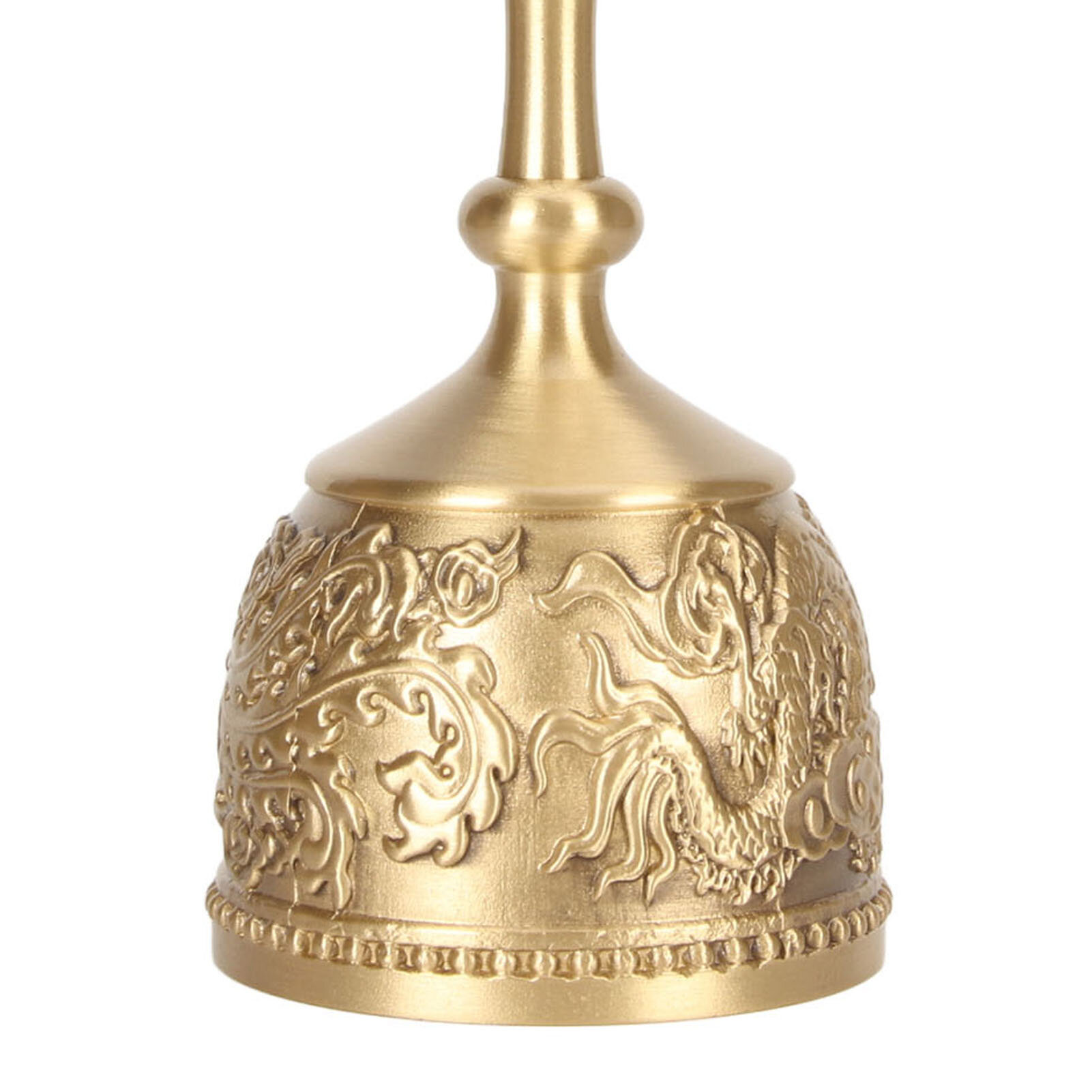 Латунные ручные колокольчики, прочная ручка, громкий звонящий колокольчик для свадьбы, школьного класса, праздничное украшение