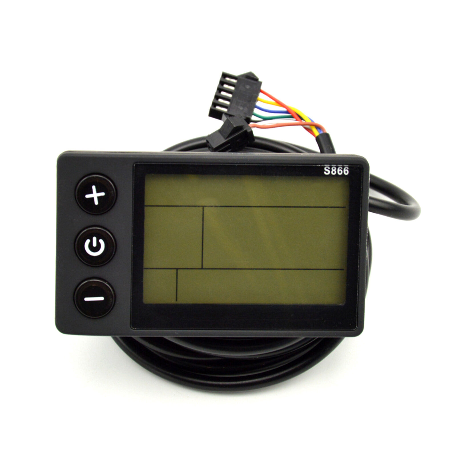 Электронная Панель Управления Электросамокатом Контроллер Скорости Двигателя ЖК Панель Комплект Панель Батареи Мощность Скорость Многофункциональная Панель, Материал: ABS + ЖК, Модель: Модель A / Модель B (по желанию), Размер: 8 * 4.8 * 4.8см / 3.1 * 1.9