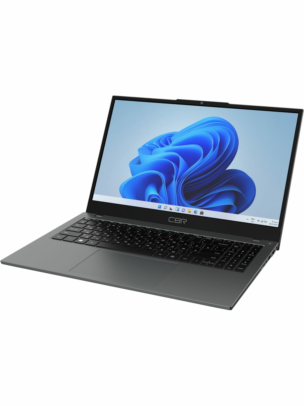 Ноутбук CBR LP-15103, экран 15", SSD 256ГБ, i3, Windows Pro, серый — фото 1