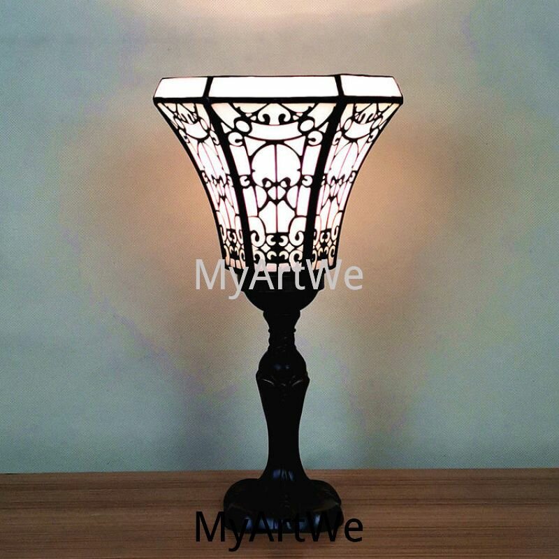 Лампа настольная MyArtWe M80W Настольная лампа из стекла Тиффани