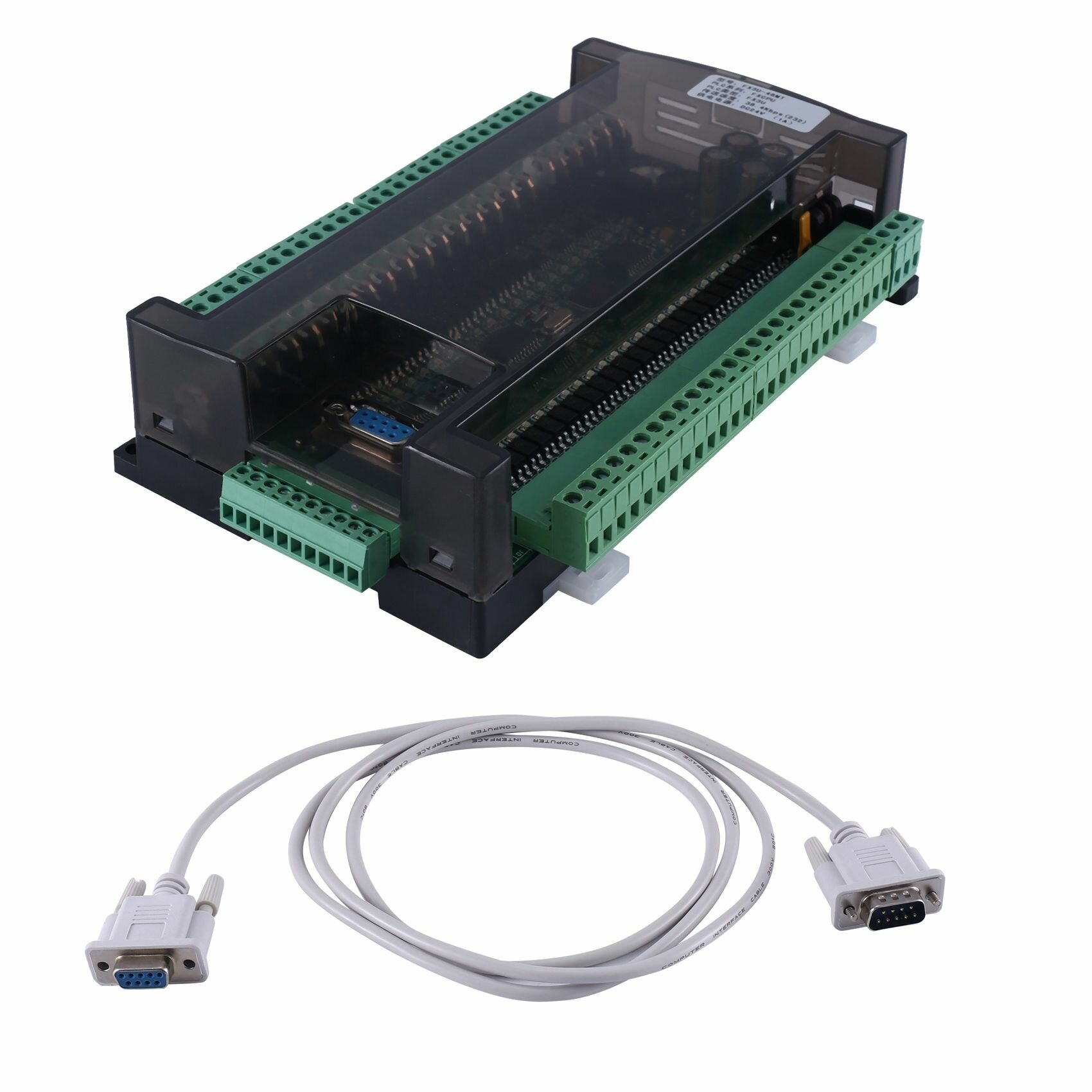 Контроллер ПЛК LE3U FX3U 48MT RS485 (часы реального времени) на 24 входа