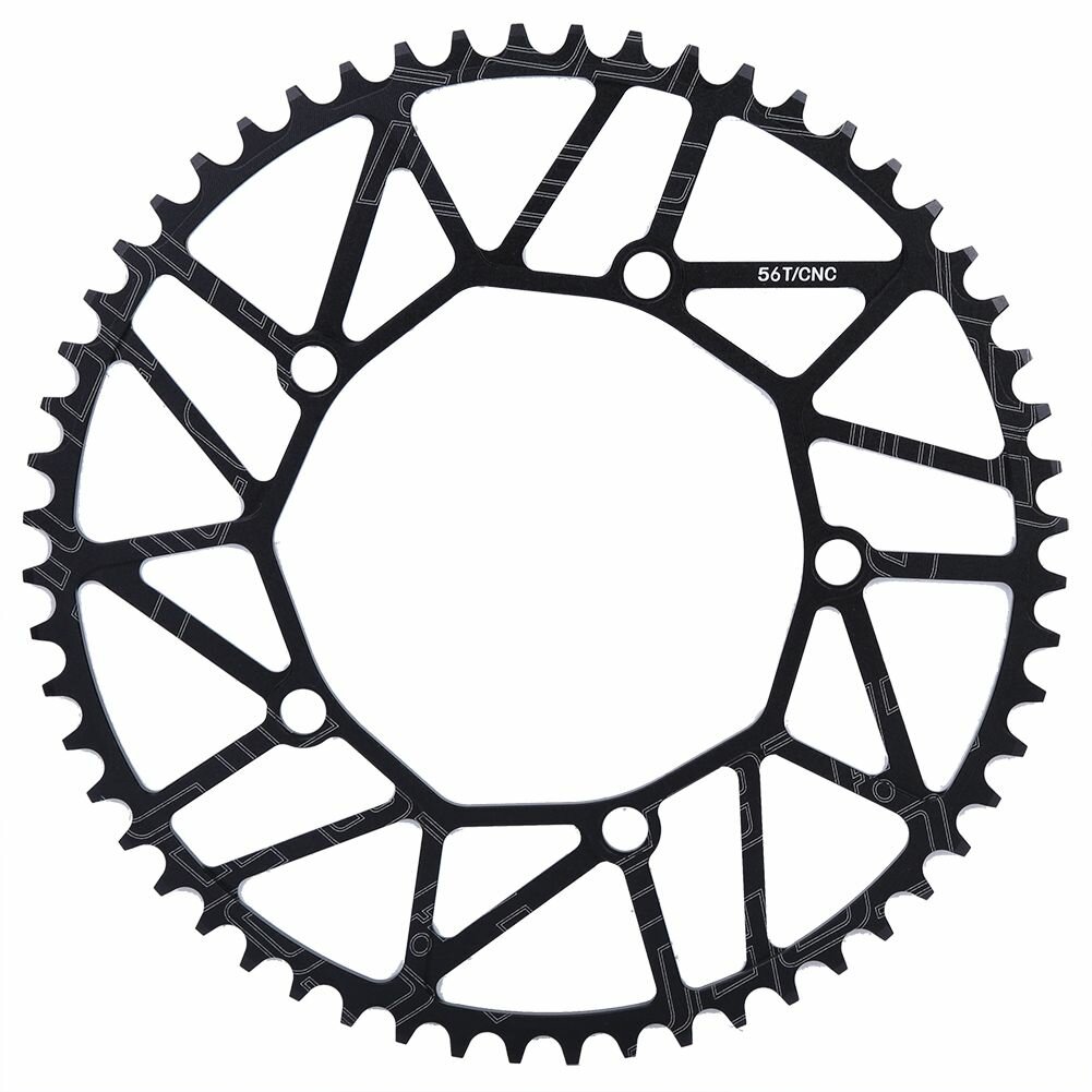 130BCD кривошипная однодисковая передняя звезда 56T уличная велосипедная система передач с положительными и отрицательными зубьями