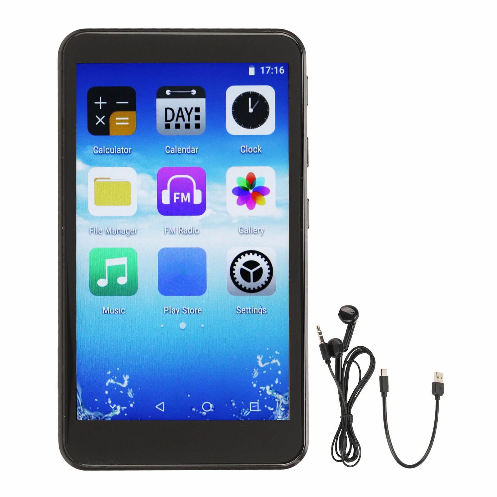 Портативный MP4-плеер с Wi-Fi, Bluetooth и диктофоном, 64 ГБ