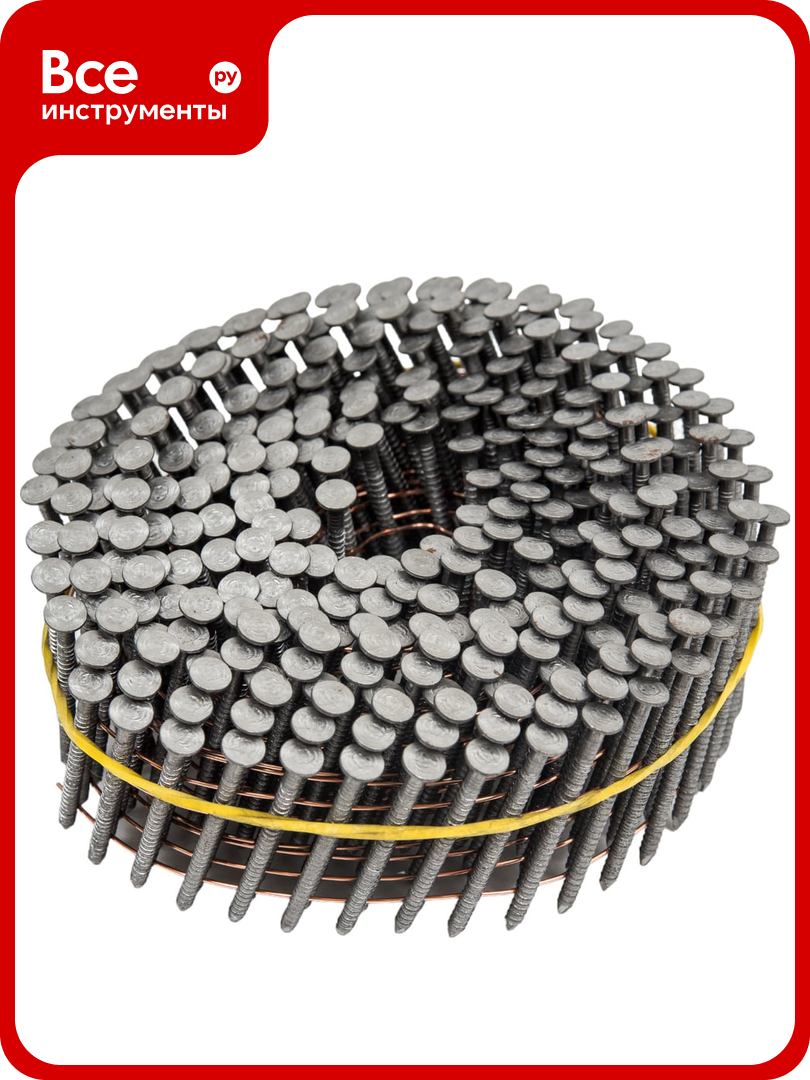 Барабанный гвоздь с кольцевой накаткой крепко-накрепко 2.5x45 300 34919