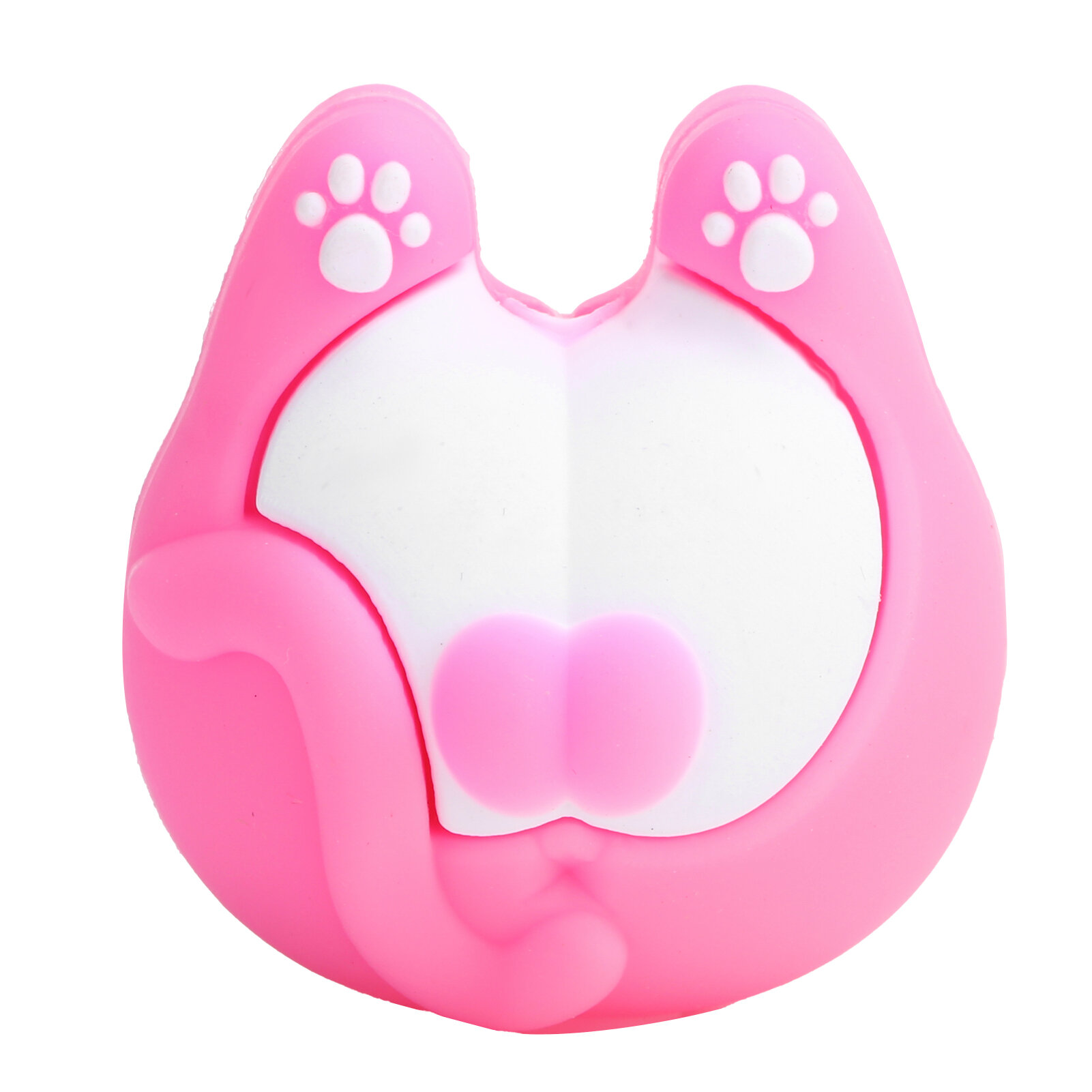 Протектор для кабеля пластиковый мультяшный фрукт розовый