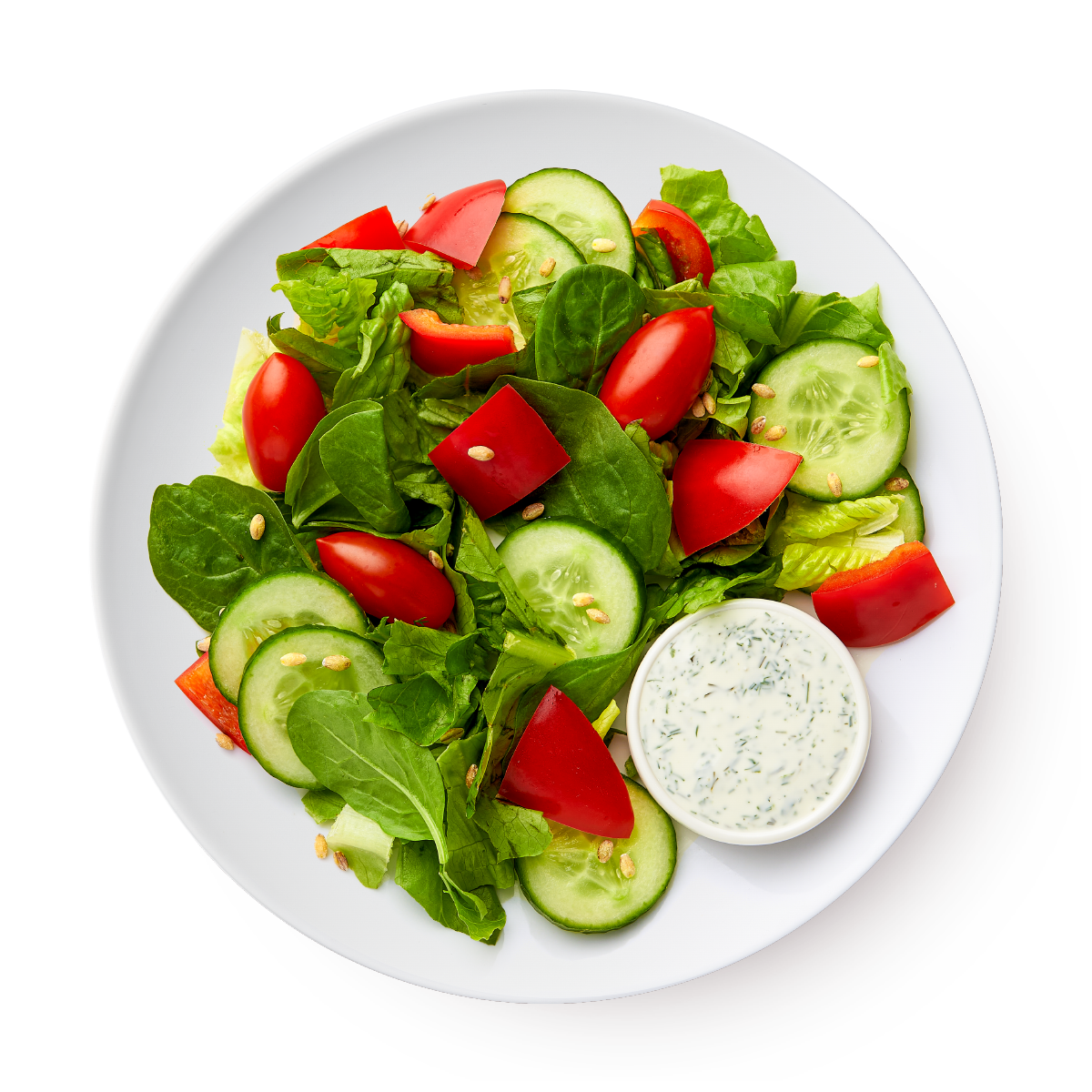 Салат Краснодарский с заправкой из йогурта и зелени «Из Лавки»