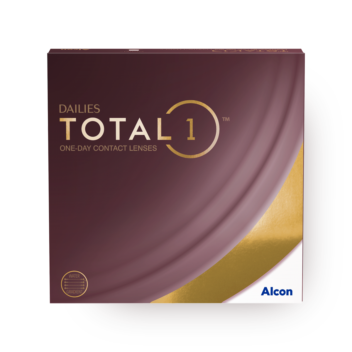 Контактные линзы Alcon "Dailies Total1", однодневные, -3.25, 8.5, прозрачные
