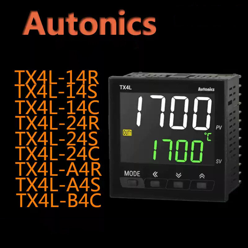 Autonics Программируемый цифровой регулятор температуры (PID/ON-OFF) TX4L-14R, TX4L-14S, TX4L-14C