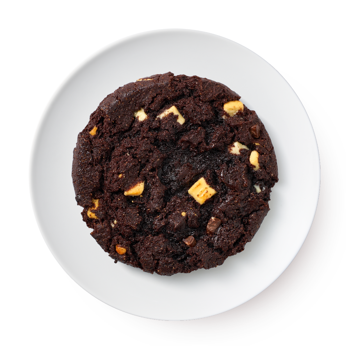 Печенье "Кукис Три шоколада" Из Лавки, мягкий внутри, хрустящий снаружи, 1 шт