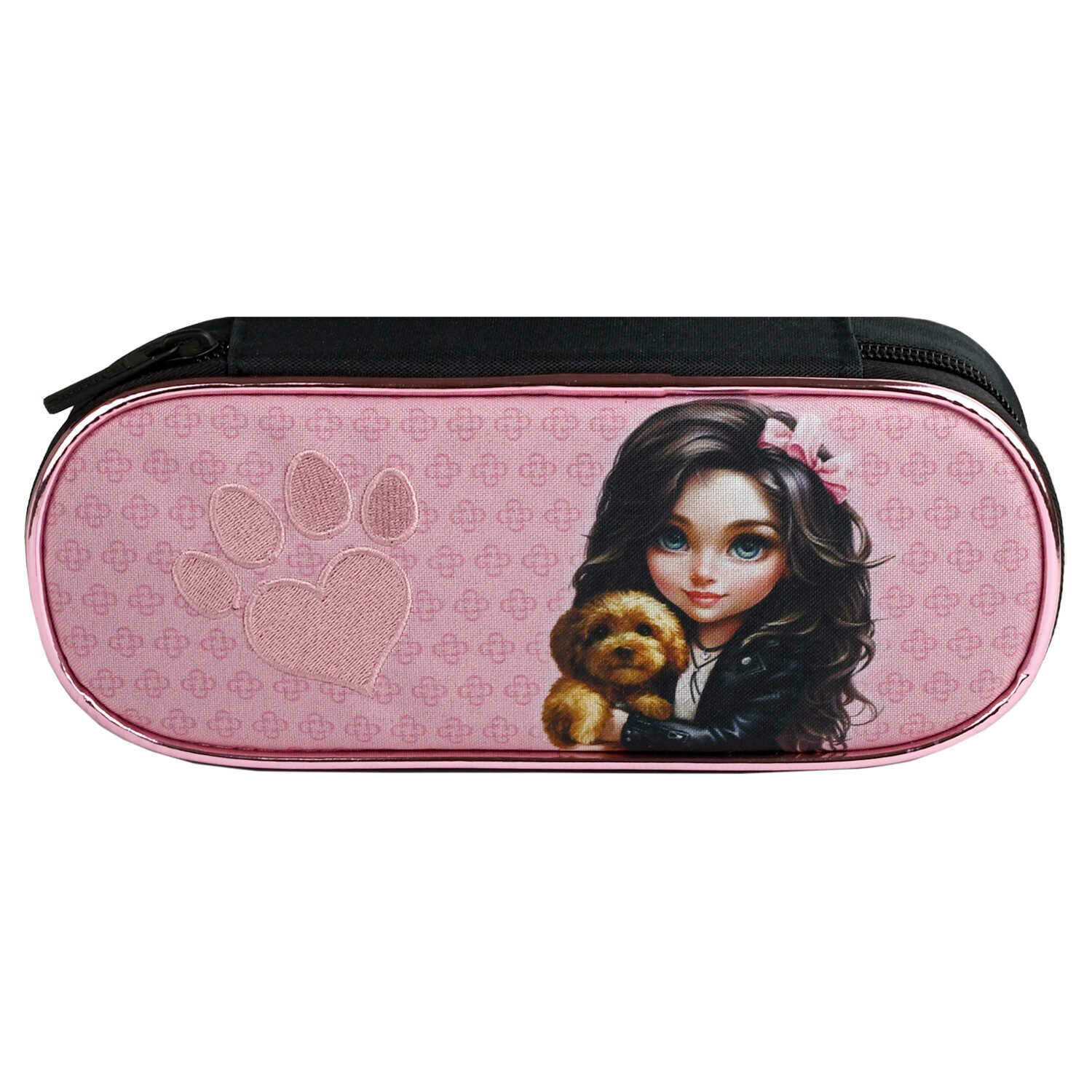 Пенал Феникс+, 22 х 8.5 х 4.7 см, полиэстер, вышивка гладью, сублимационная печать, без наполнения