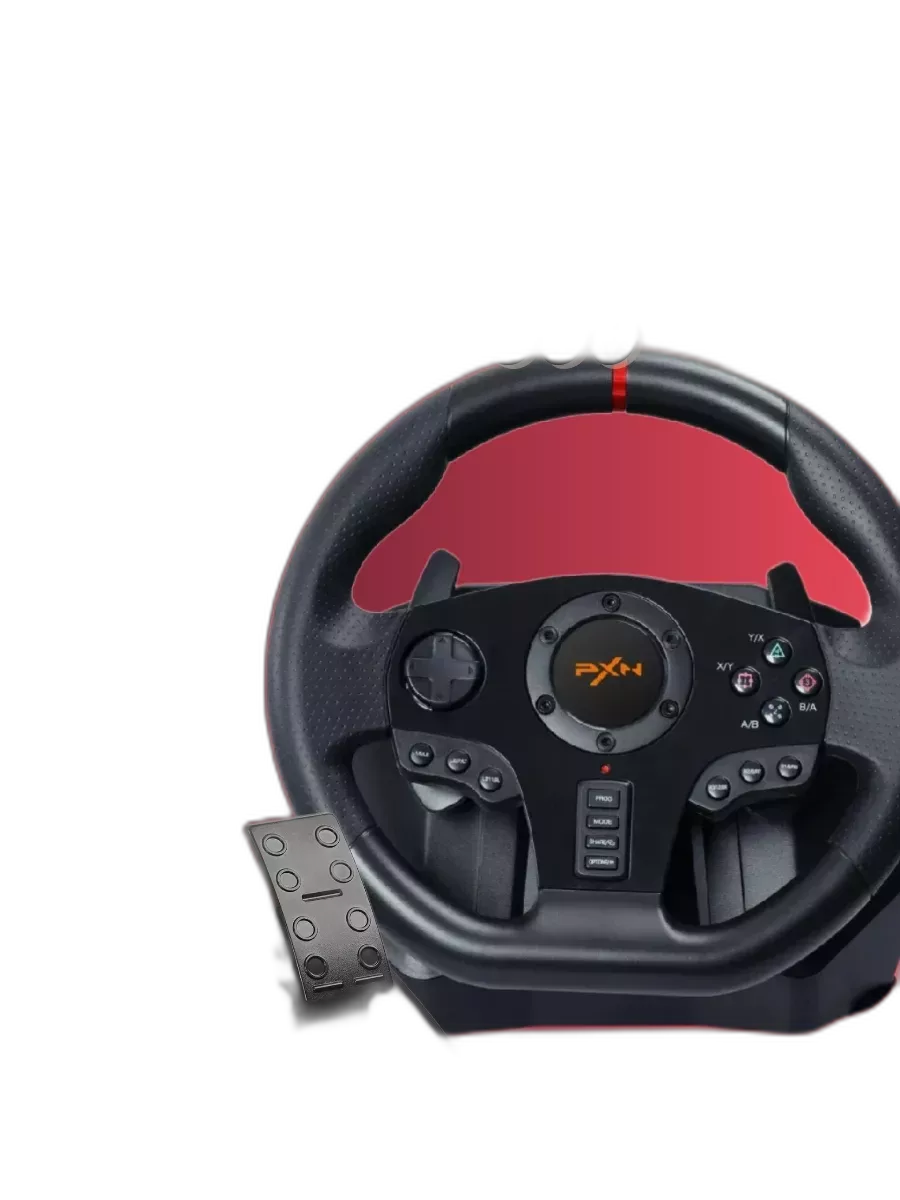 Профессиональный игровой руль PXN V900 с педалями и коробкой