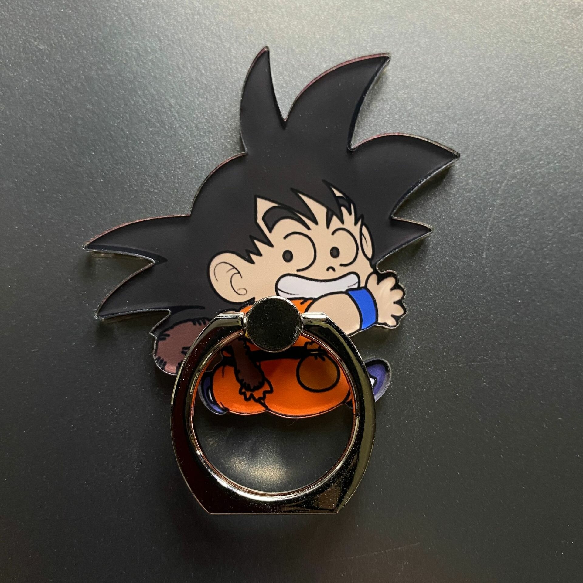 Акриловое кольцо застежка для смартфона кольцо кронштейн аниме дракон шар мультфильм кольцо застежка на 360 градусов