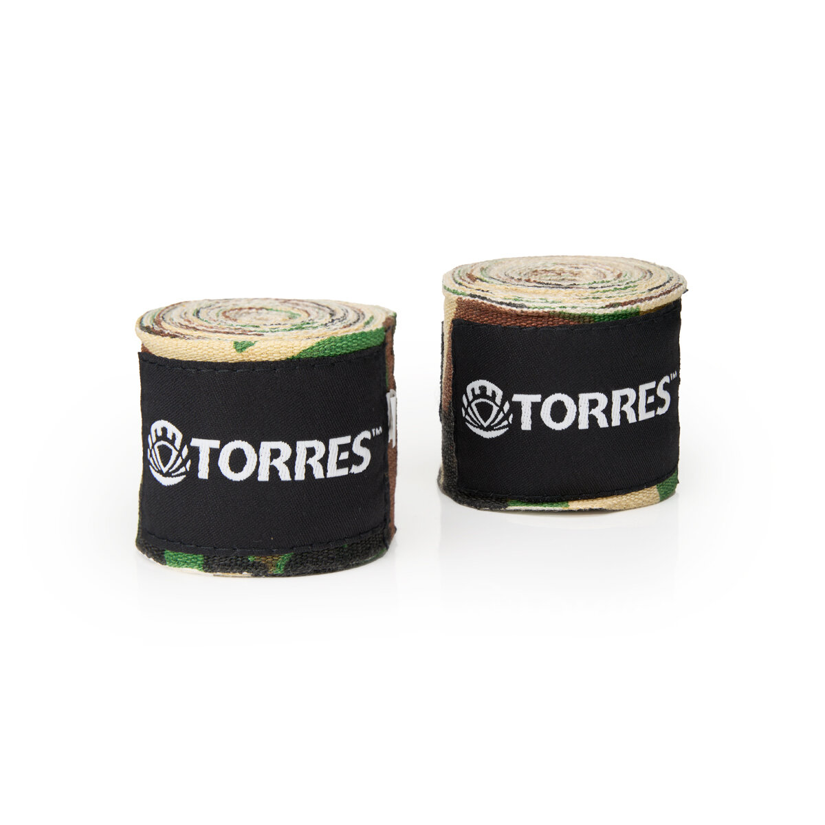 Бинты боксерские эластичные TORRES PRL62018CA, длина 2,5м, ширина 5,5 см, хлопок, эластан