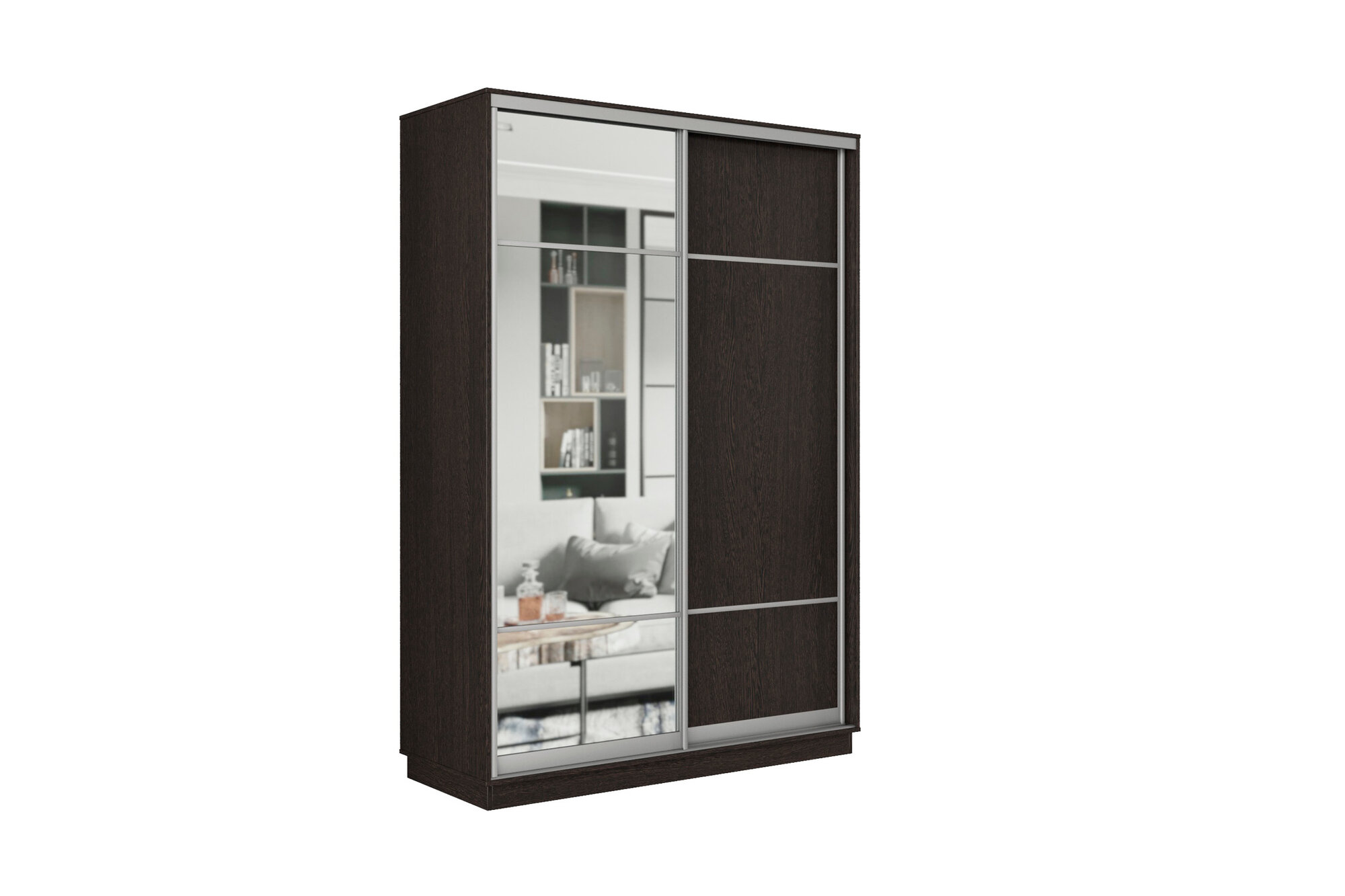 Шкаф-купе Нонтон Аламак венге 150х45х220 см