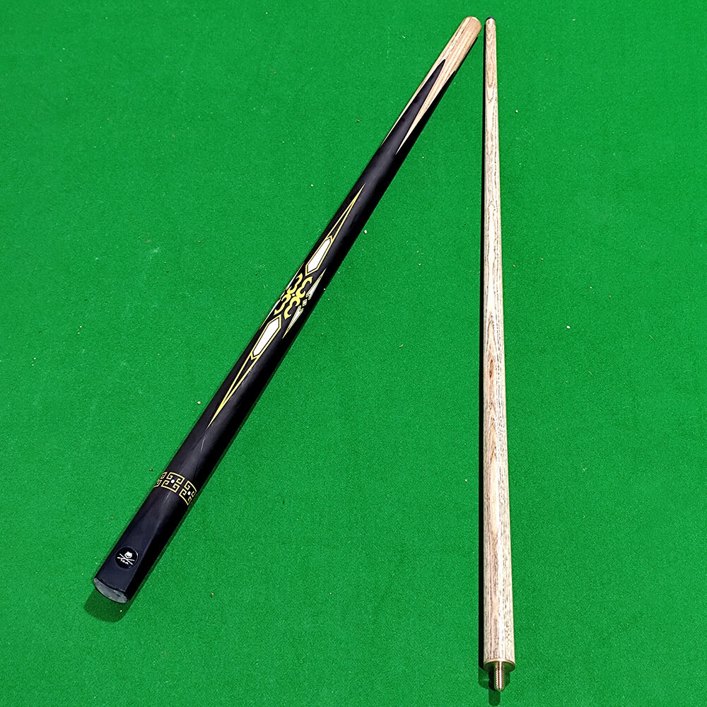 10 мм маленький наконечник бильярдного кия, черный, для игры в снукер, кий для восьмичек и девяток, цельный кий, английский стиль, кий для бильярдного зала