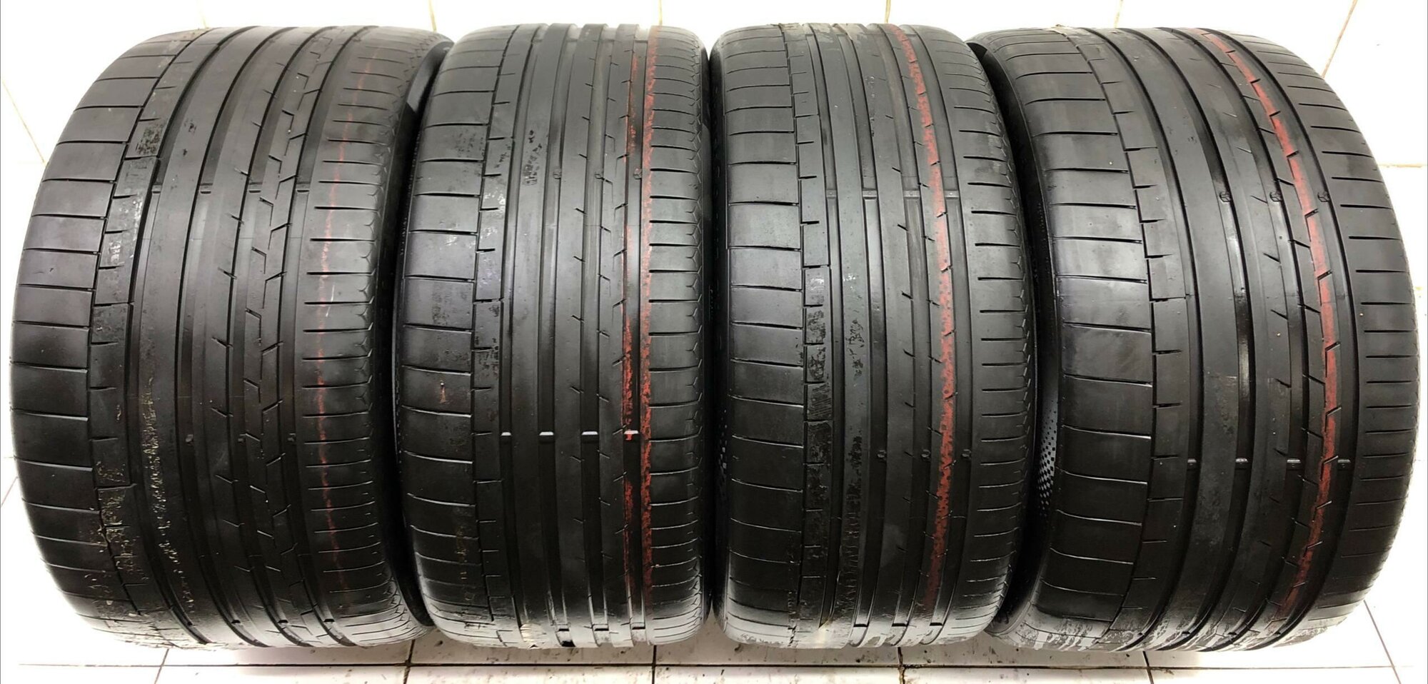 Летние БУ шины Continental Sport Contact 6 285/35 R21 18.0% износ T0163264