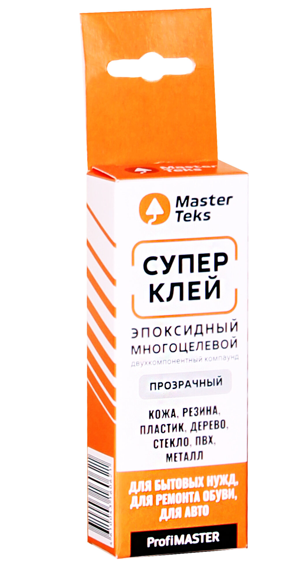 Клей-супер эпоксидный MASTERTECS PROFIMASTER многоцелевой прозрачный 10ГР нева